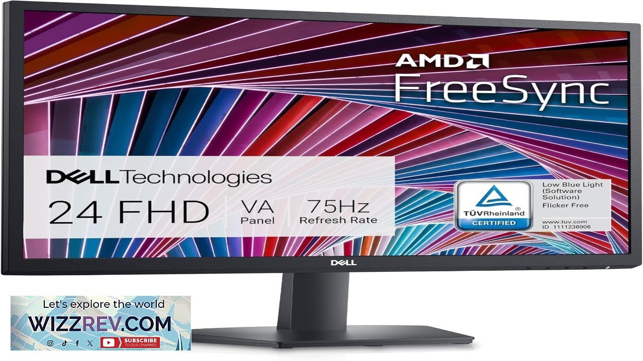 Dell SE2422HX Monitor 24 inch FHD (1920 x 1080) 16:9 Ratio Review - YouTube