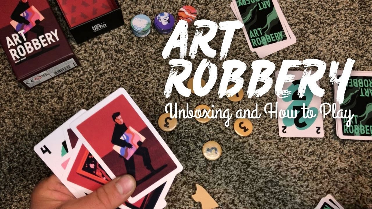 Art Robbery - Unboxing and How to Play - YouTube