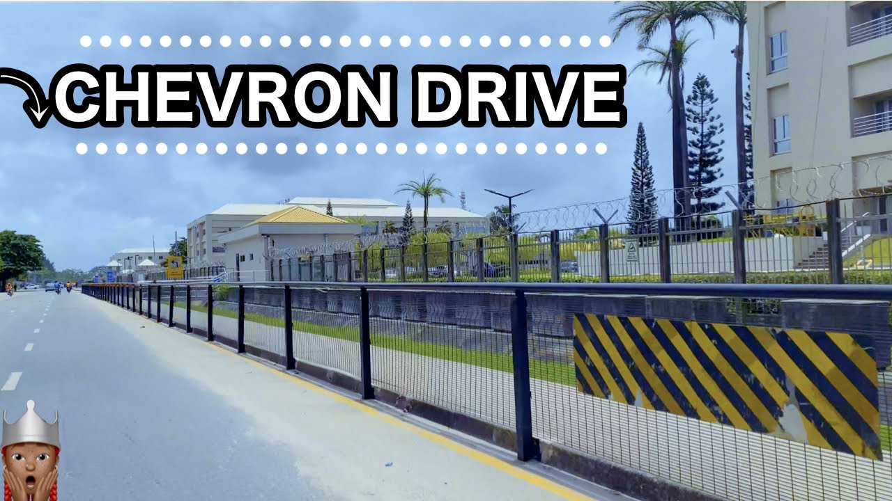 Only the Rich in LAGOS live here?? | A drive through CHEVRON drive in ...