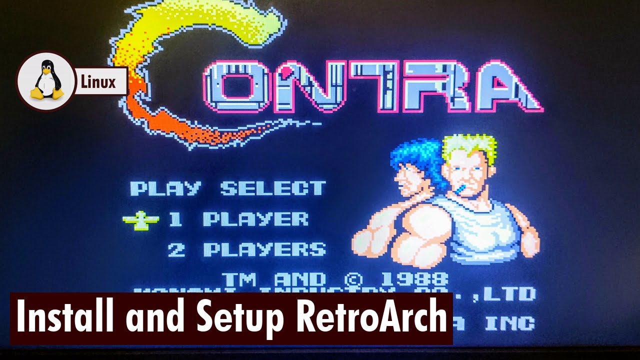 Install and setup RetroArch to play contra - YouTube