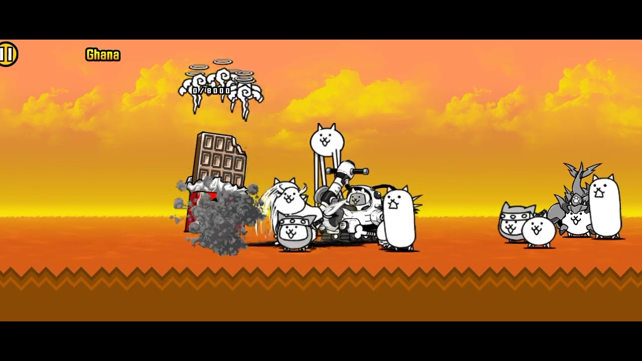 The Battle cat gameplay - YouTube