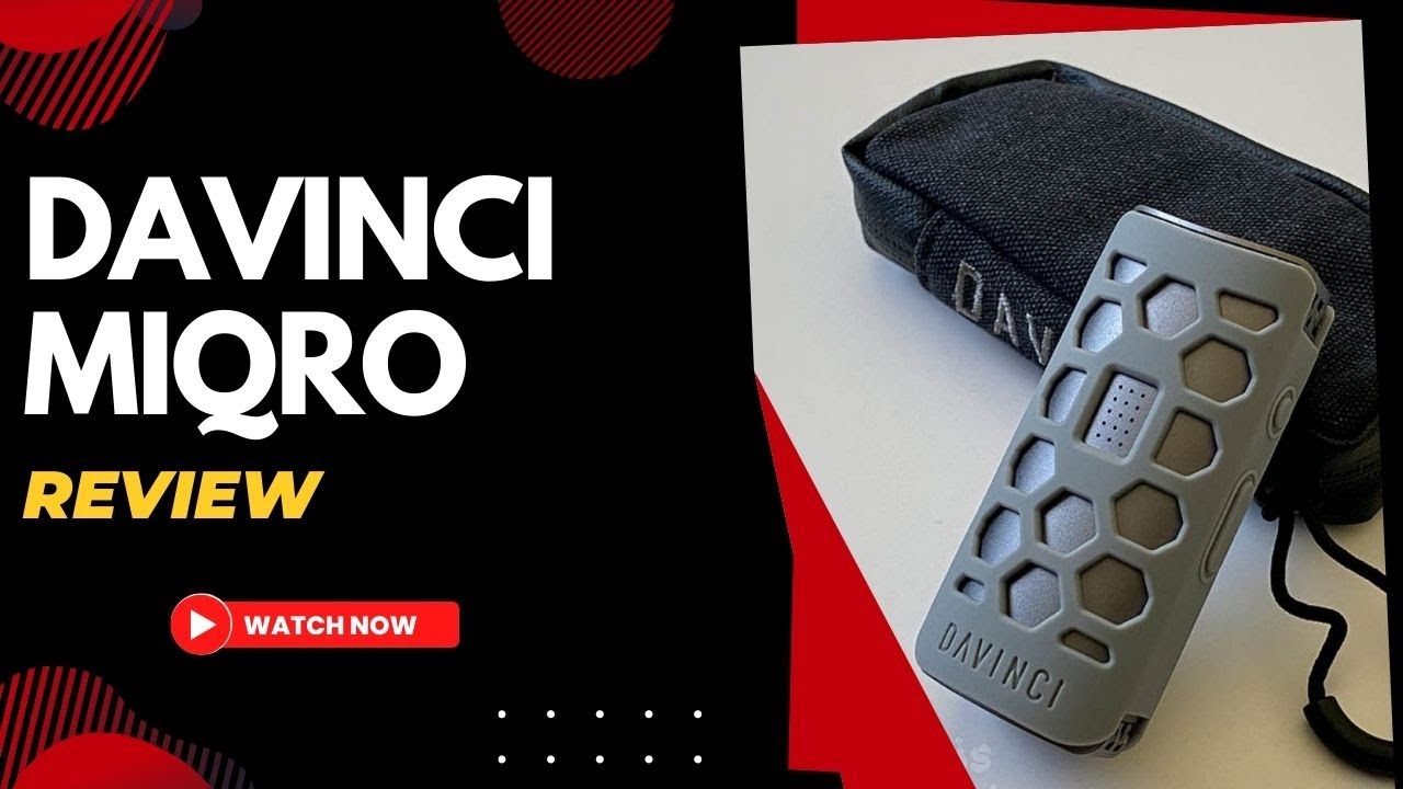 DaVinci MIQRO - Tiny dry herb vape for microdosing - YouTube