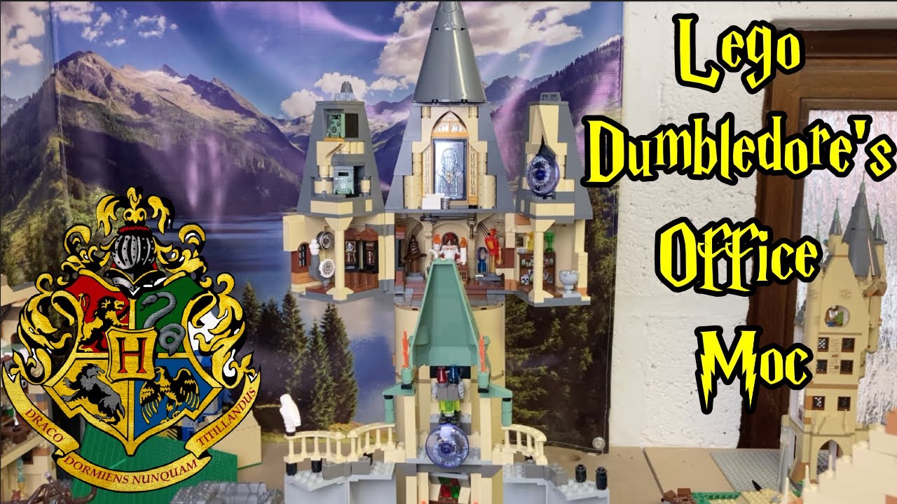 Lego Dumbledore's Office Moc! 2002 Set Homage! Building Lego Hogwarts ...