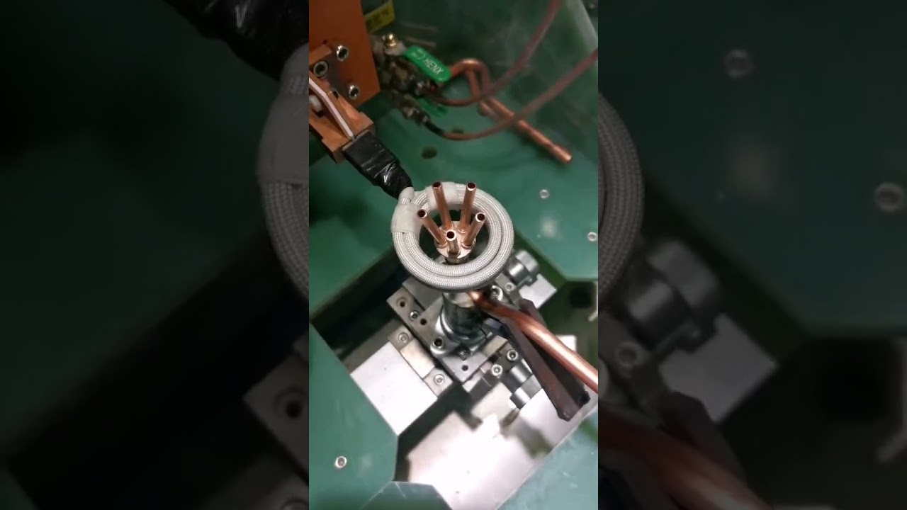 Portable Induction Welding Machine for multiple brass pipes welding ...