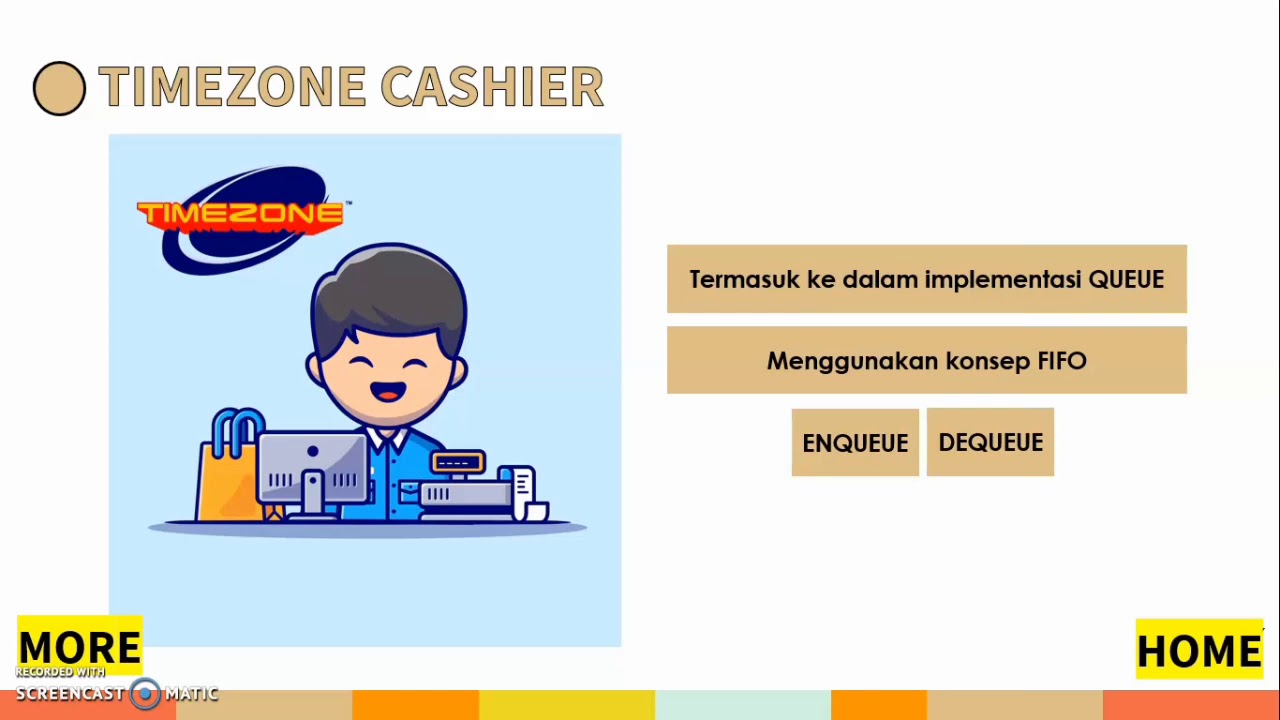 Contoh Implementasi Stack Dan Queue Pada Kehidupan Sehari Hari Youtube