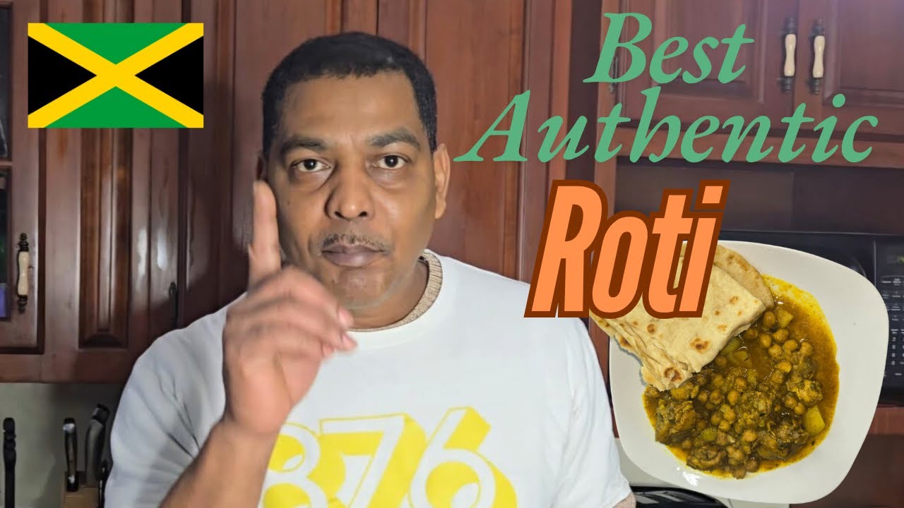 How to Make Authentic Jamaican-Indian Roti l Delicious Recipe! - YouTube