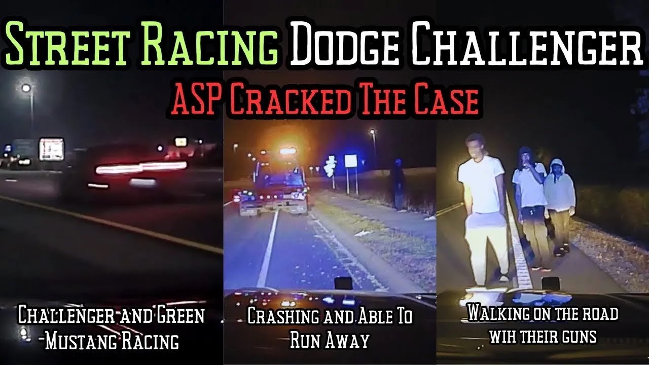 Racing Dodge Challenger Crashes at 140 MPH: Arkansas Troopers Capture ...