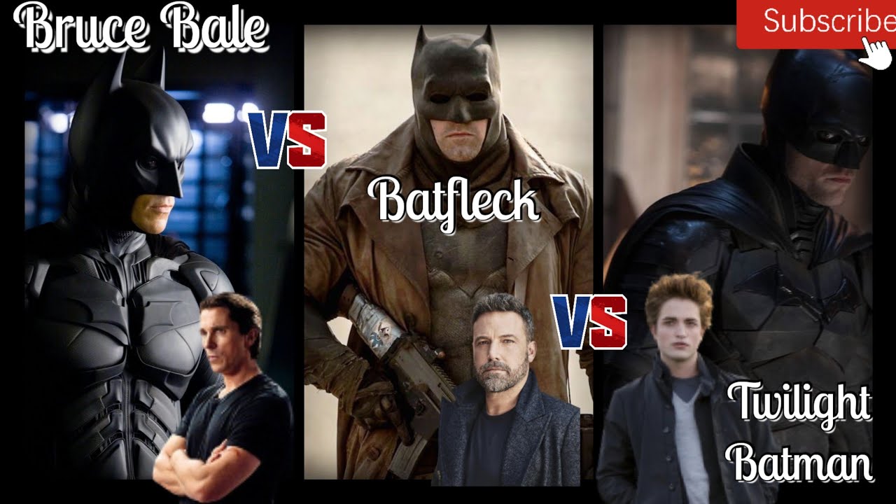 Batman Gauntlet - Batfleck vs Twilight Batman vs Bruce Bale - YouTube
