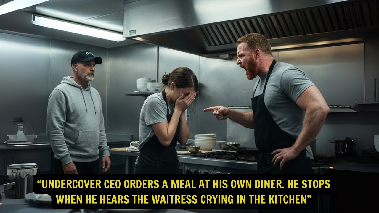 Undercover CEO Orders Meal at His Diner, Freezes Hearing Waitress ...