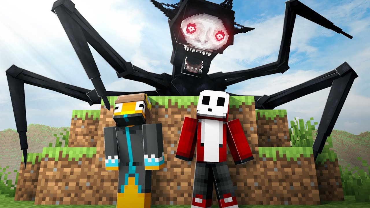 Surviving The GROWLING MAN in Minecraft is Terrifying.. - YouTube