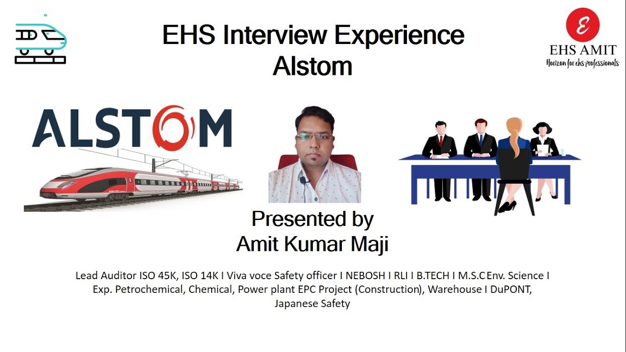 EHS Interview Experience I Safety interview questions in Hindi I Alstom - YouTube