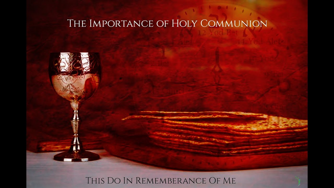Holy Communion - Apostle Sheldon John - YouTube