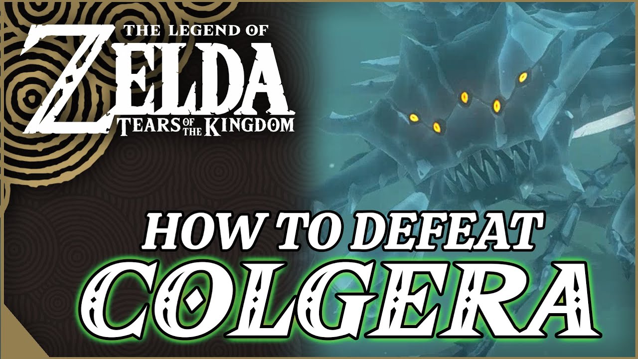 How to Beat Colgera (Wind Temple Boss) | The Legend of Zelda: Tears of ...