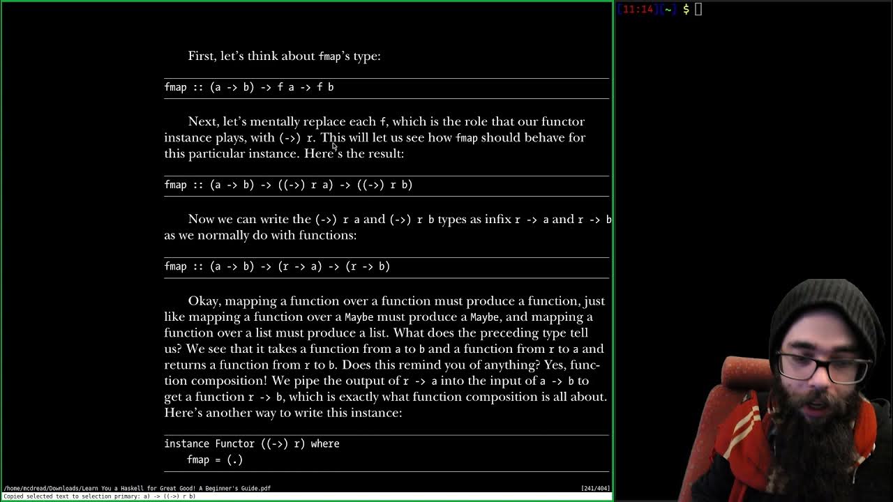 Learn You a Haskell 40 - YouTube