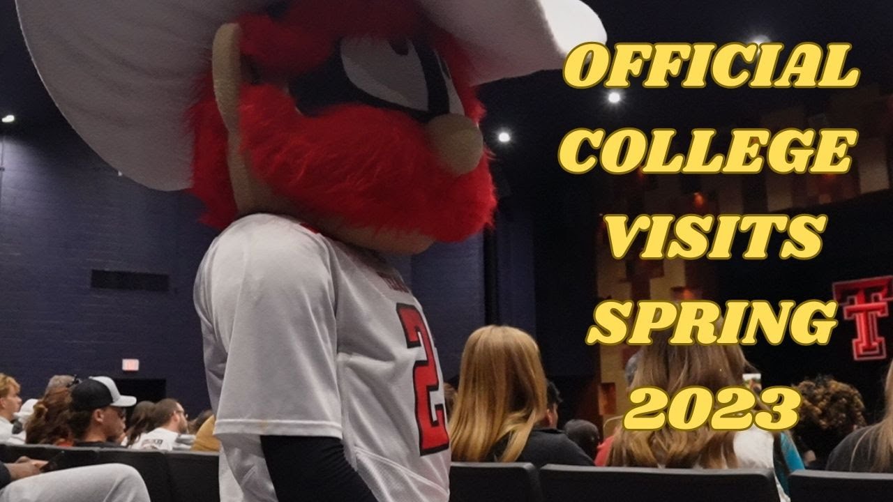 OFFICIAL COLLEGE VISITS SPRING 2023 -TEXAS TECH UNIVERSITY - YouTube