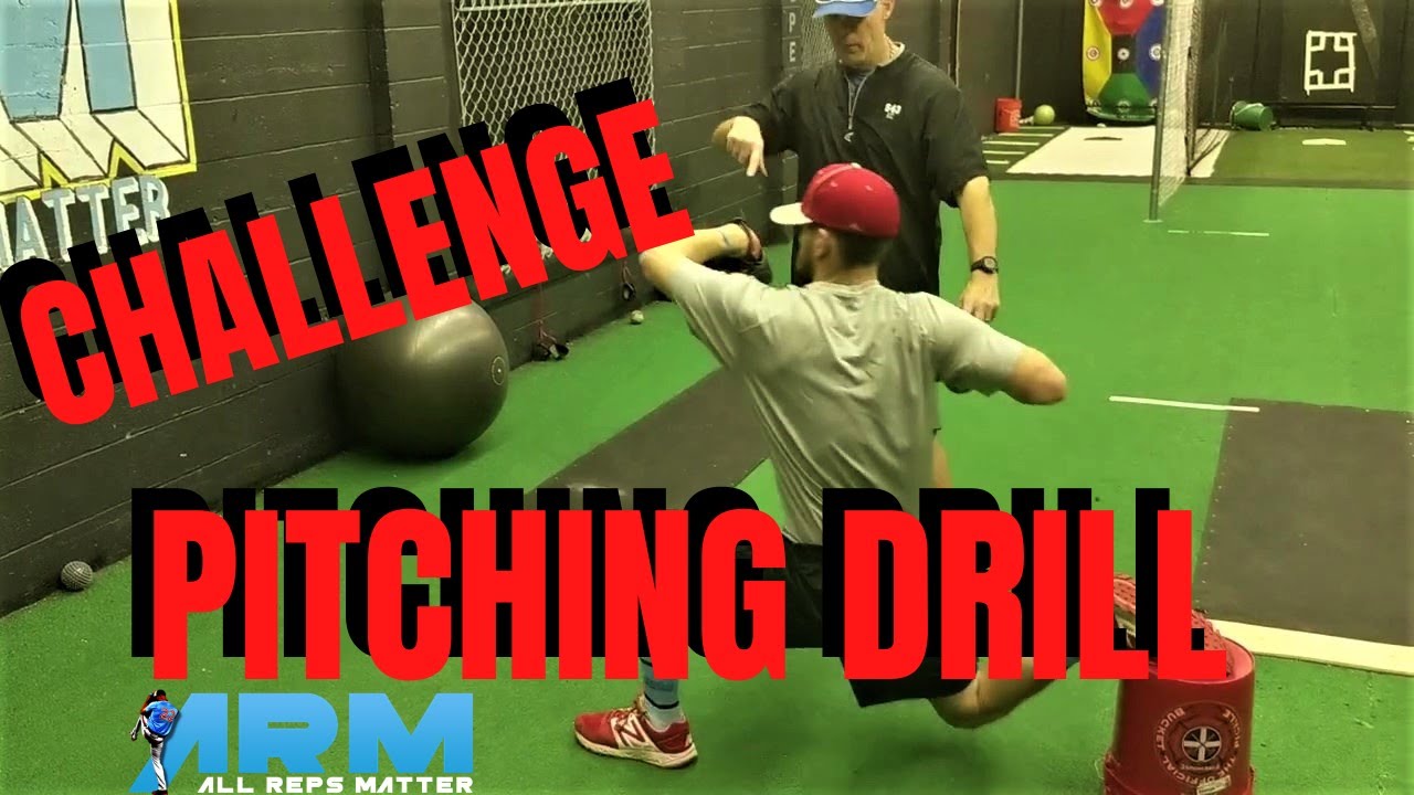 TRY THIS! Challenging Baseball Pitching Drill (Level Up) - YouTube