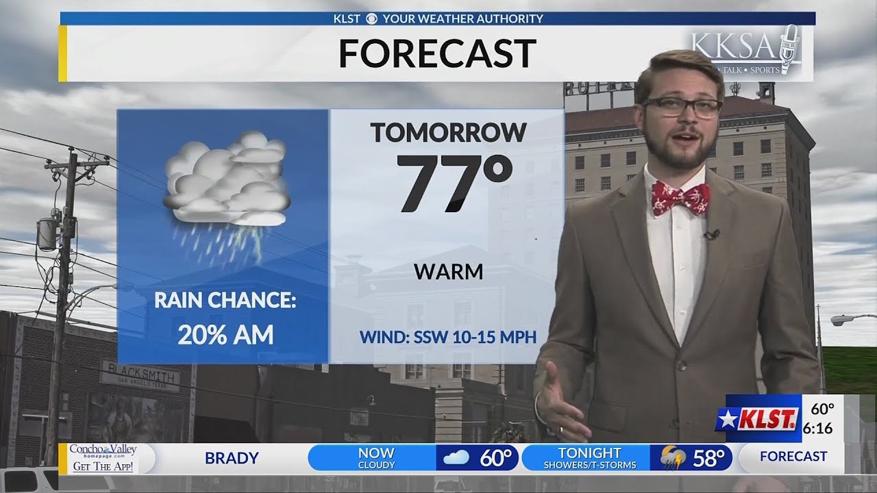 KLST News at 6:00 p.m. weather - YouTube