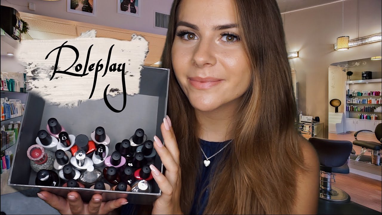 ASMR Nail Salon Roleplay (german/deutsch) Dori ASMR - YouTube