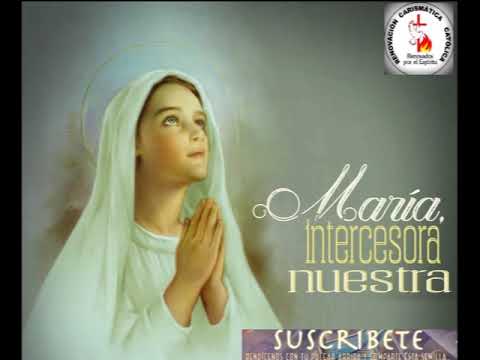 María tú, intercesora, María tú nuestra Señora - YouTube