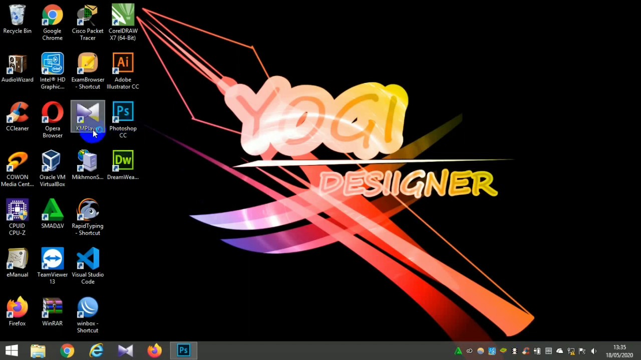PSD Teknik Menyesuaikan Warna Beda Layer - YouTube