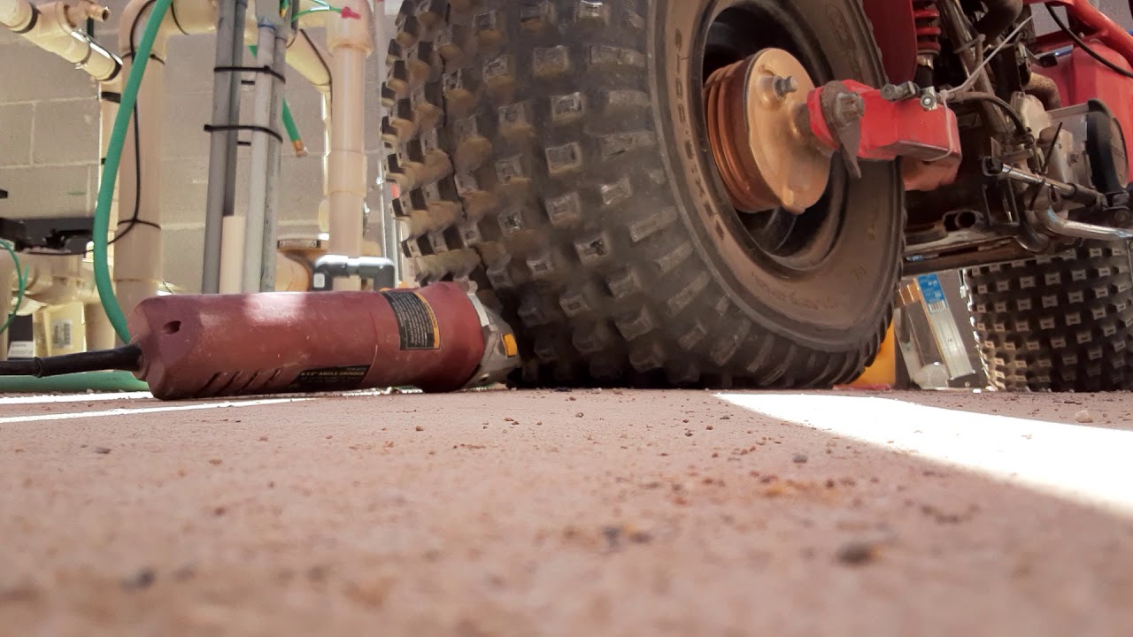 Nice view of the tires being ran over - YouTube