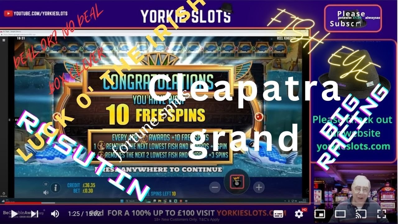 Fish Eye, Rasputin, Luck O' The Irish, Big Wins and Exciting Bonuses ...