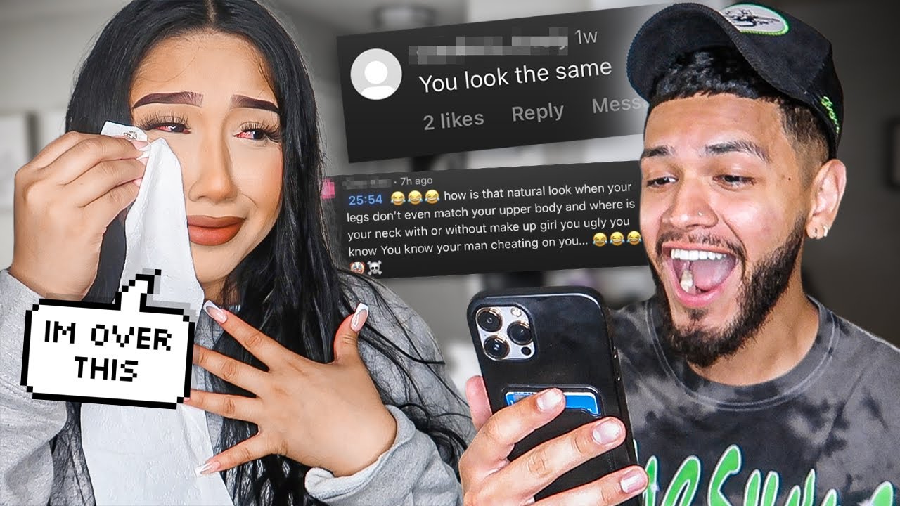 REACTING TO MY BBL SURGERY HATE COMMENTS! - YouTube