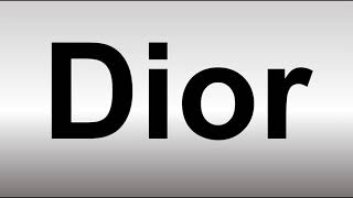 Dior Pronunciation: How to Say Dior in 25 Languages