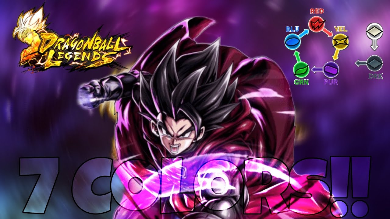 Using All 7 Elements In Dragon Ball Legends - YouTube