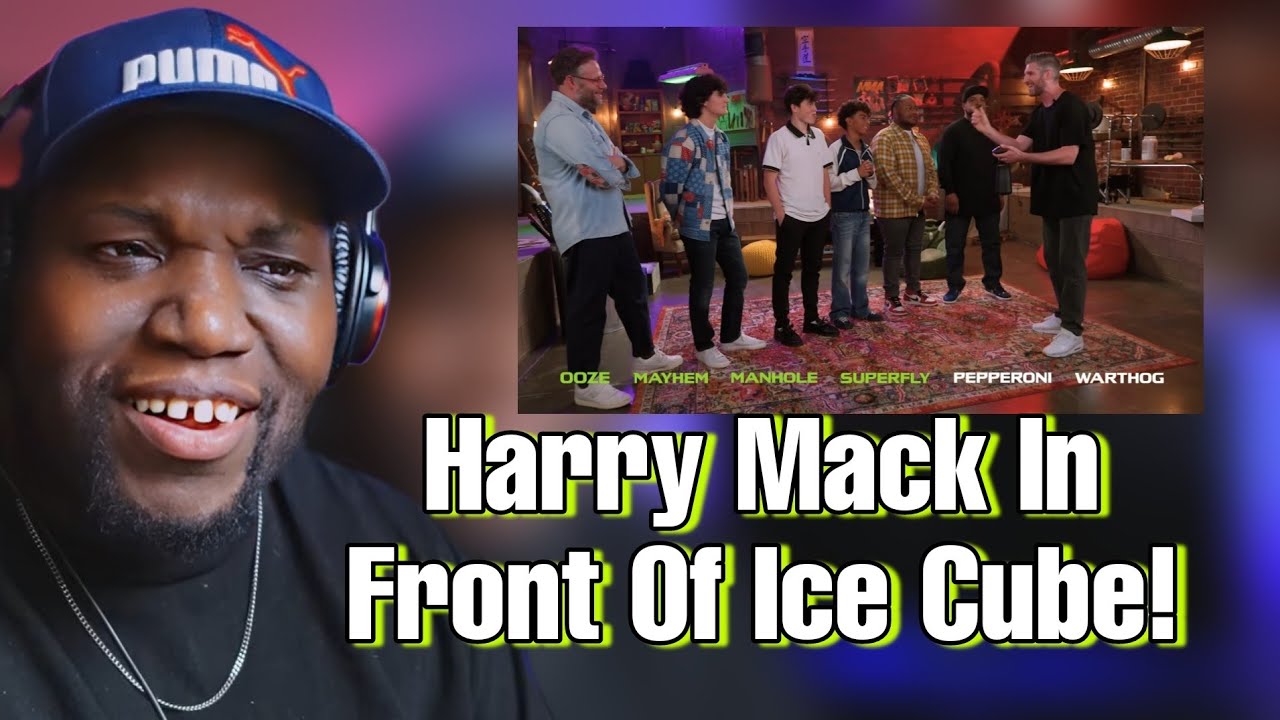 Harry Mack Freestyles For Ice Cube, Seth Rogen On Set Of Teenage Mutant ...