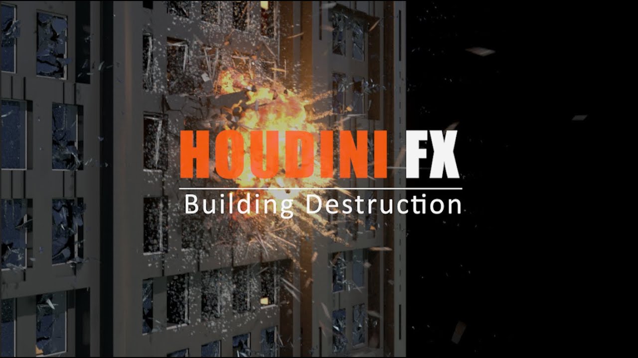 Houdini | Building Destruction ( Explosion ) - YouTube