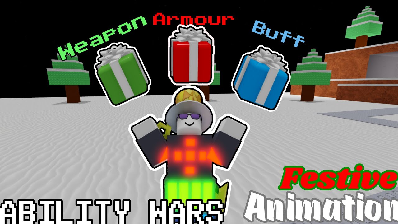 Roblox Ability Wars Basically Festive (Animation) - YouTube