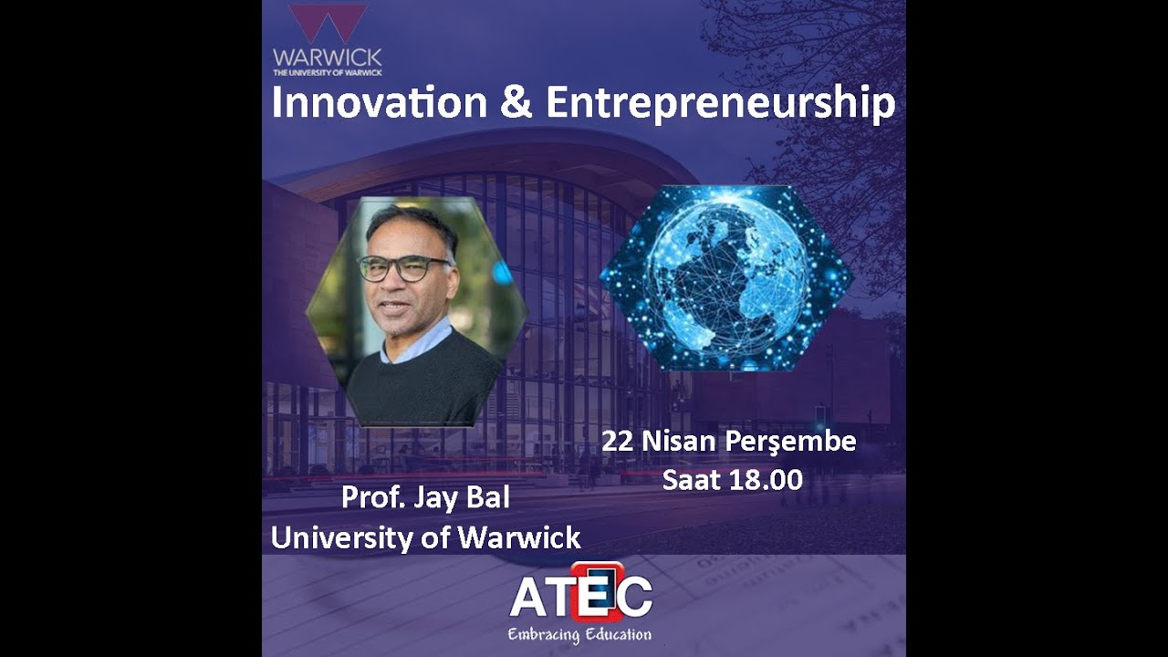 WMG Innovation & Entrepreneurship by Prof. Jay Bal - YouTube