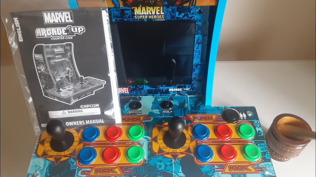 My new Arcade 1Up Counter-Cade - YouTube