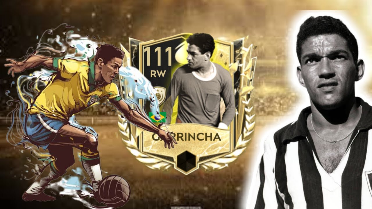 GARRINCHA The Greatest Dribbler ever💫🐐 Garrincha in FC Mobile - YouTube