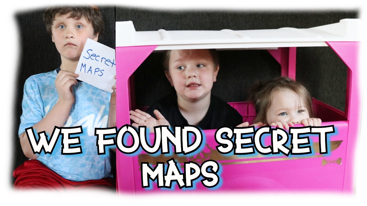 Finding Secret Maps! Going on an Adventure | Who is it? - YouTube