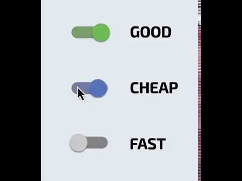 Good Cheap Fast Triangle : You can pick any two | Ozone Infomedia - YouTube