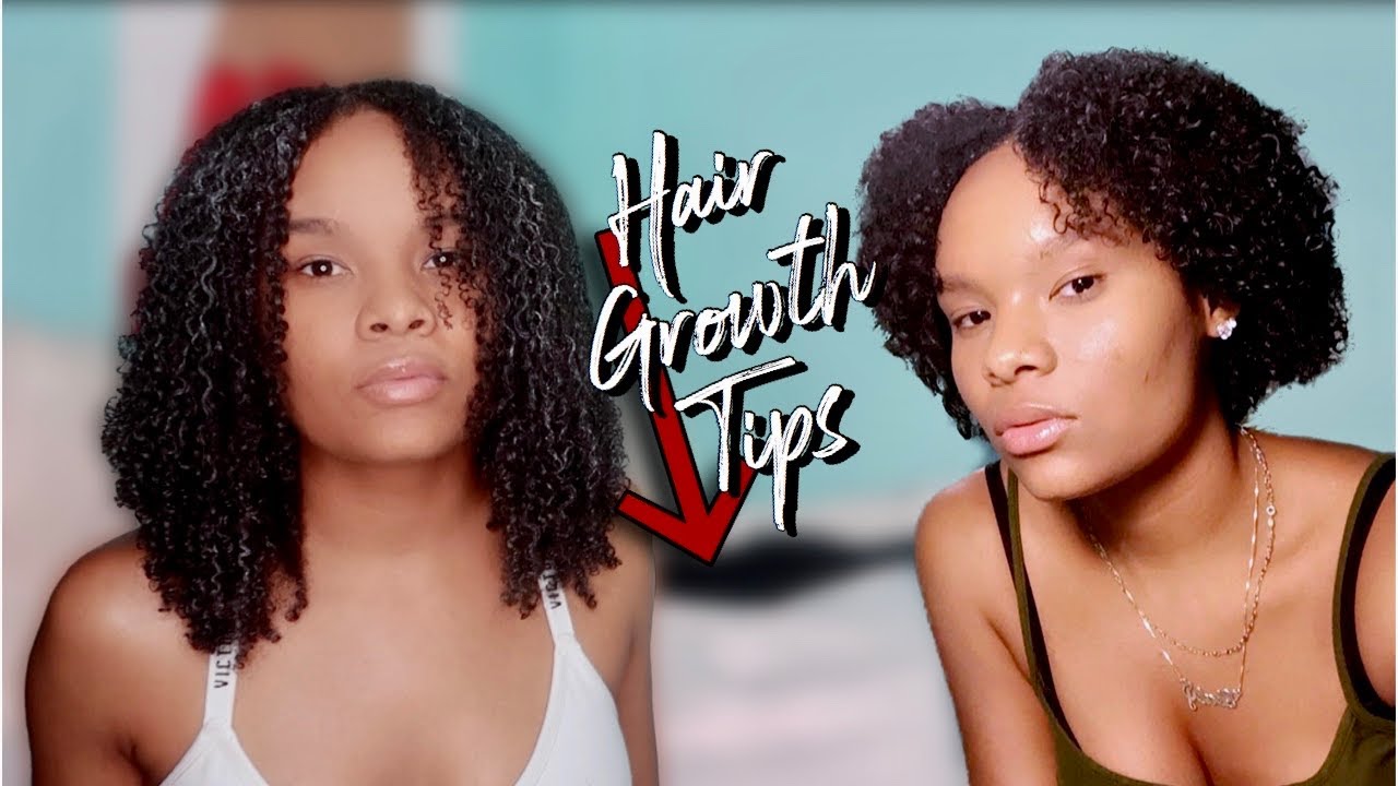 How to GROW Your Natural Hair Longer & Thicker FAST | Simple Tips ...