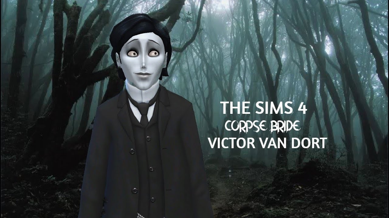 THE SIMS 4 | CREATE A SIM | CORPSE BRIDE VICTOR VAN DORT - YouTube