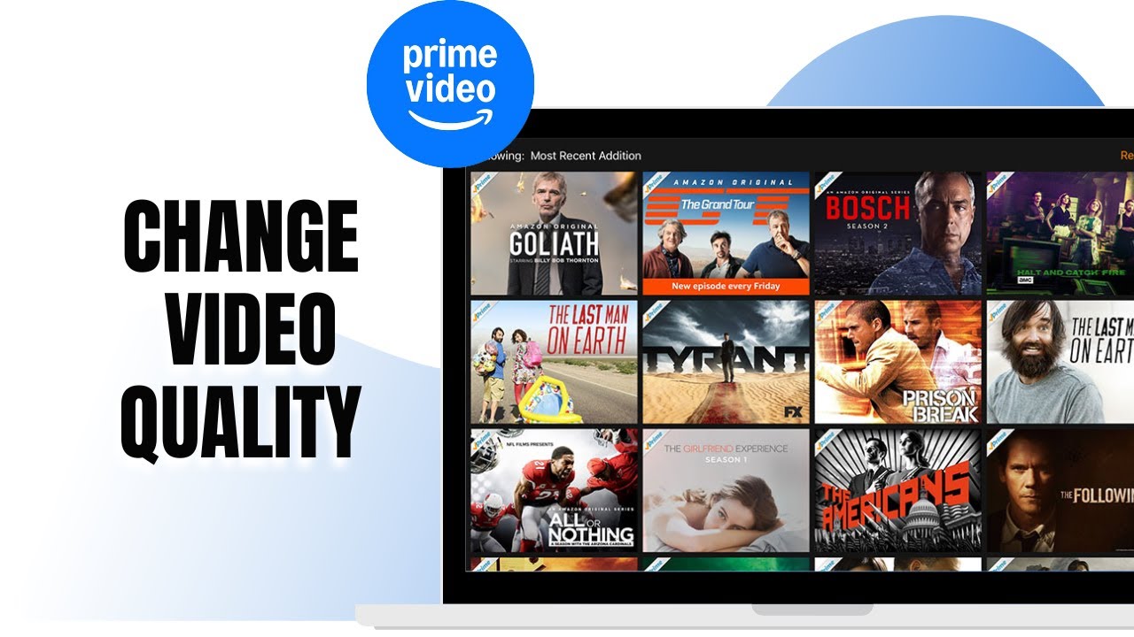 HOW TO CHANGE VIDEO QUALITY ON PRIME VIDEO - YouTube