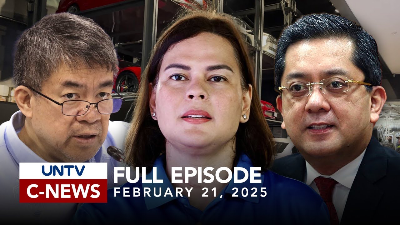 UNTV: C-NEWS | February 21, 2025 - YouTube