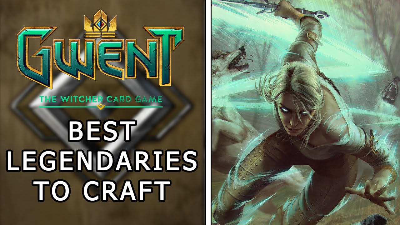 Gwent | Which Legendary Cards to Craft First? | Open Beta Edition - YouTube