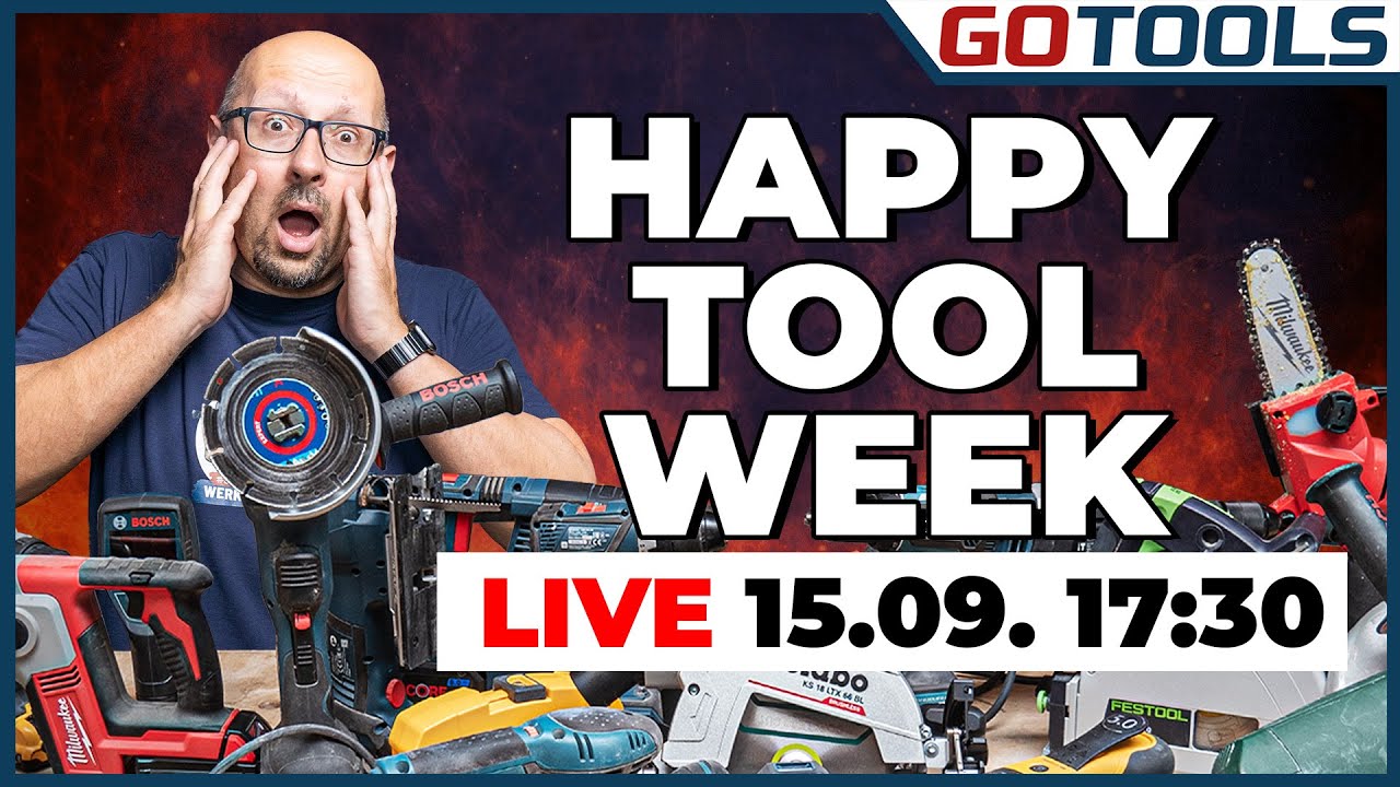 Der Abverkauf des Jahres! Die HAPPY TOOL WEEK 2023 - Die Liveshow am 15 ...