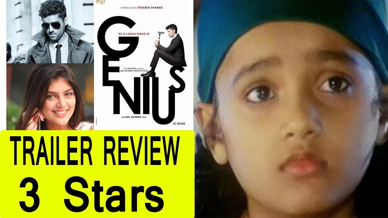 GENIUS Official TRAILER Review I Utkarsh Sharma - YouTube