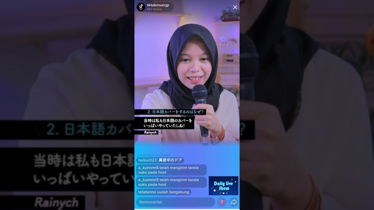 Rainych Ran Live Q&A [tiktokmusicjp] 2021.01.30 - YouTube