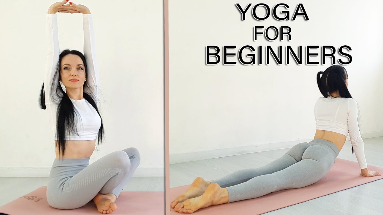 Yoga and Stretching For Beginners | 10 Minute - YouTube