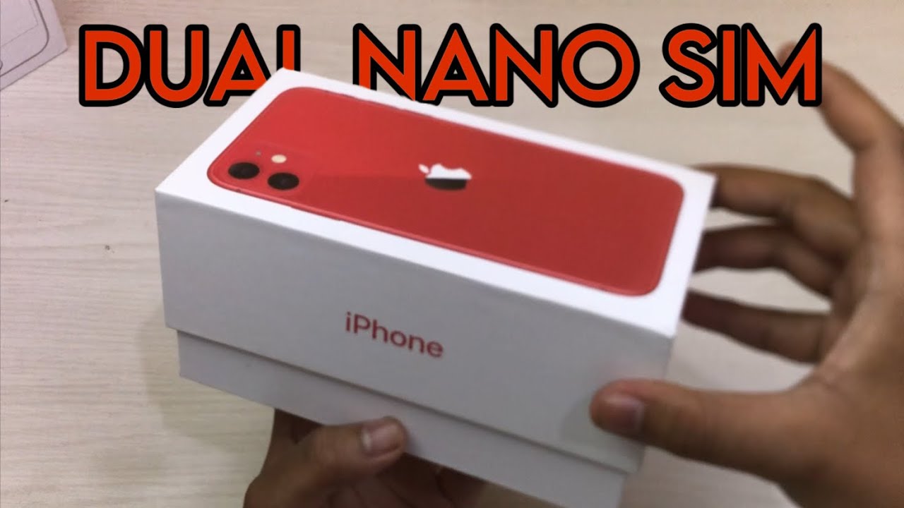Unboxing iPhone 11 Dual Sim‼️ Sinyal Aman‼️ - YouTube