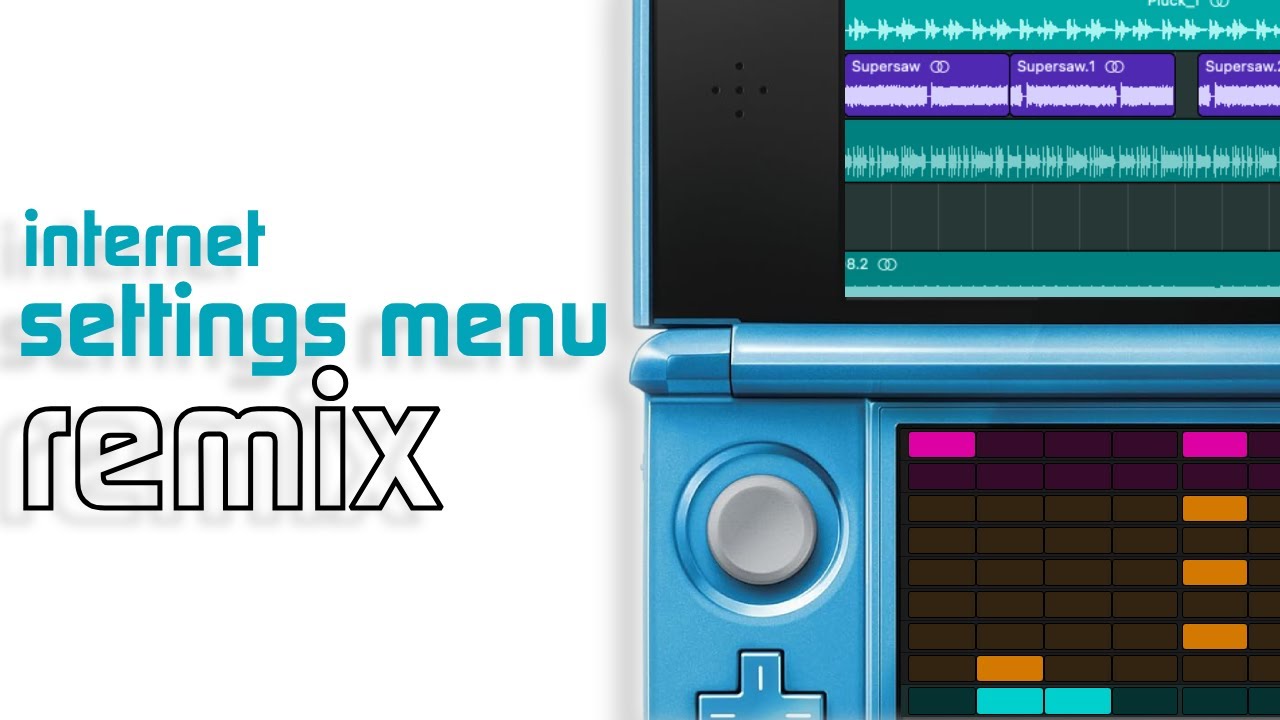 Nintendo 3DS Internet Settings Remix | matthewdotwav - YouTube