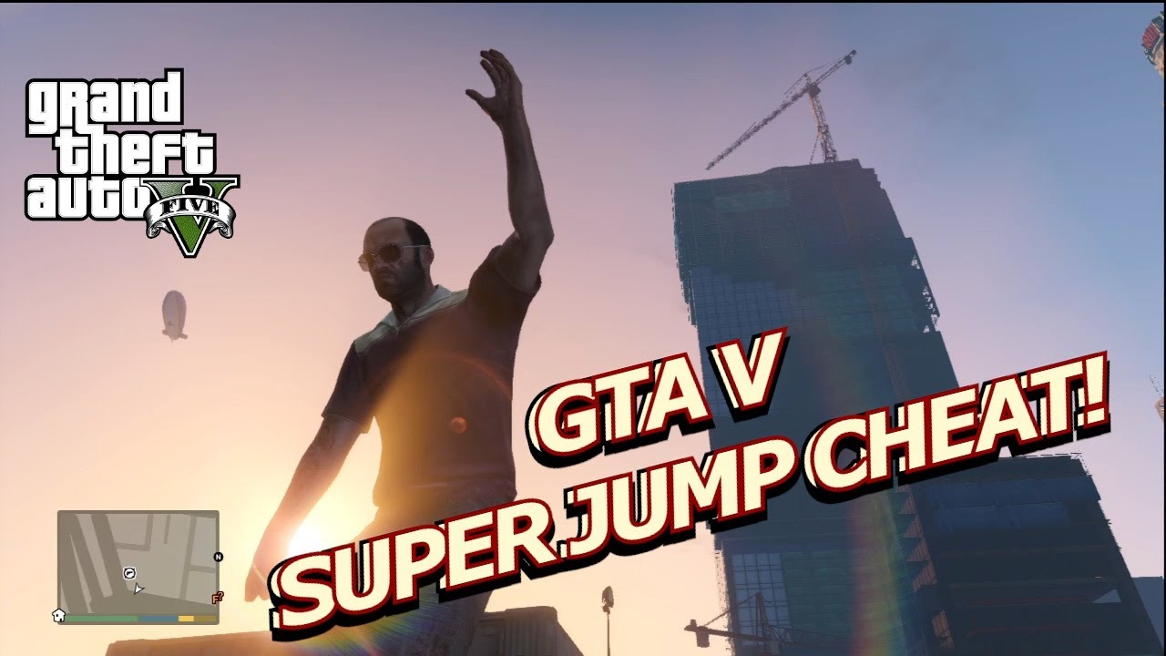 GTA V - NEW SUPER JUMP CHEAT! - YouTube
