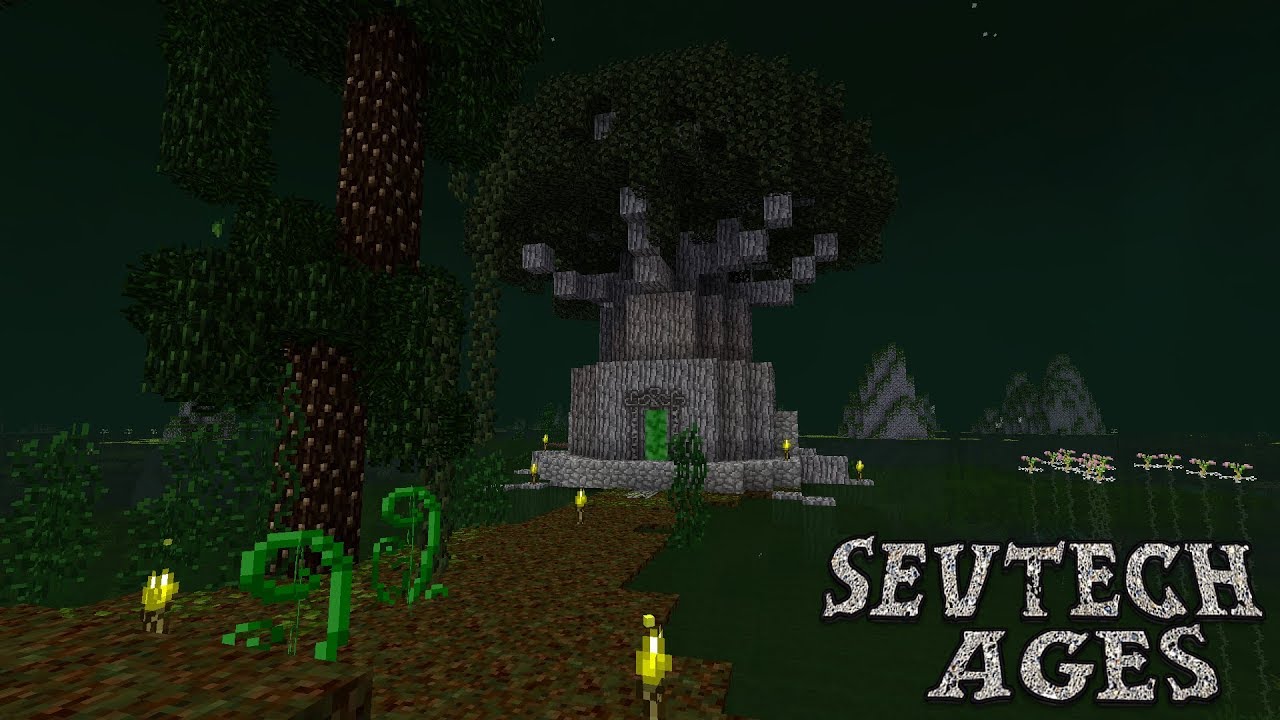 Our First Day In The Betweenlands : SevTech Ages Lp Ep #10 Minecraft 1. ...